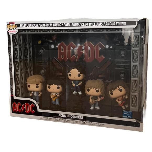 Funko | Design | Funko Pop Moment Deluxe Acdc In Concert Vinyl Figures ...